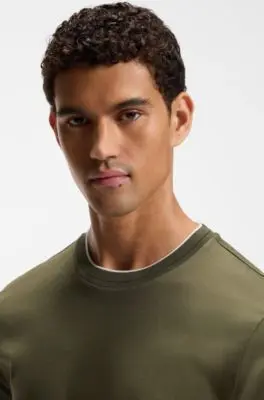 BOSS Slim-fit Cotton T-shirt With Crew Neck