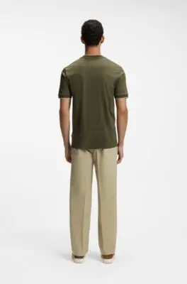 BOSS Slim-fit Cotton T-shirt With Crew Neck