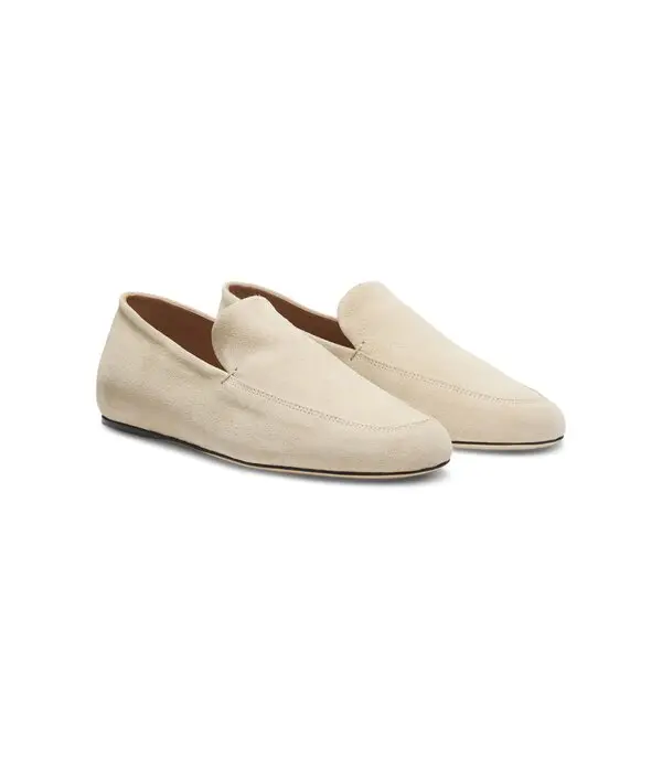 BOSS Suede Loafers With Leather Outsole