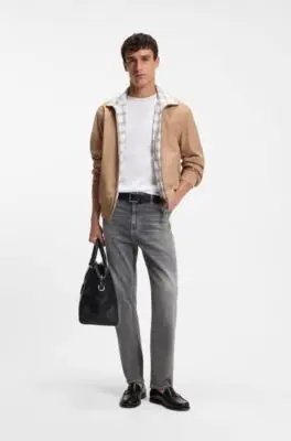 BOSS Slim-fit Cotton T-shirt With Crew Neck