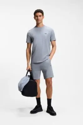 BOSS Stretch-cotton T-shirt With Logo Detail
