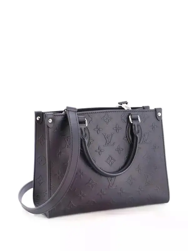 LOUIS VUITTON Onthego Monogram Bold Leather Pm Tote Bag