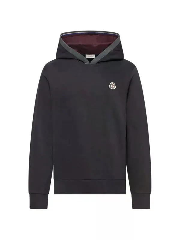 Moncler Logo Patch Hoodie