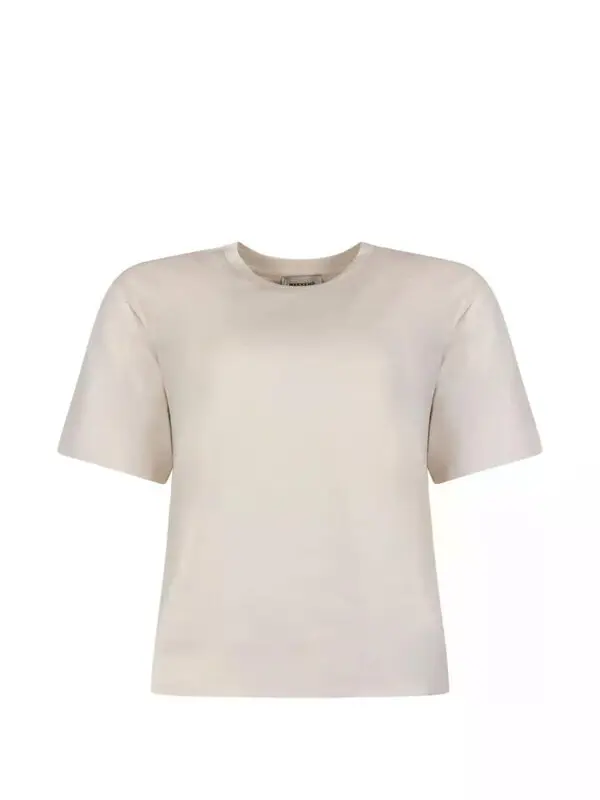 Max Mara Jersey Crew Neck T-shirt - Neutrals