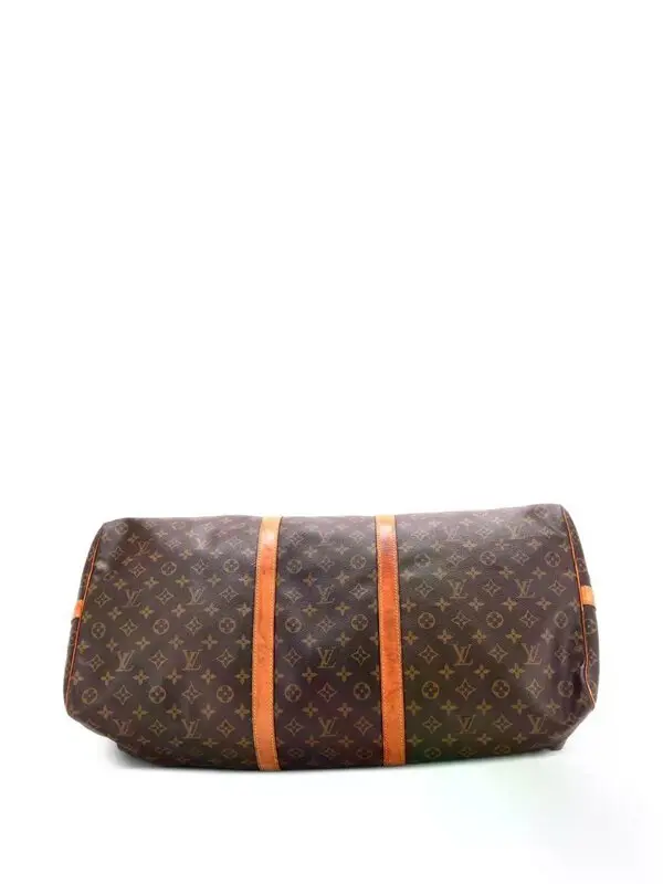 LOUIS VUITTON Keepall Bandouliere 60 Travel Bag - Brown