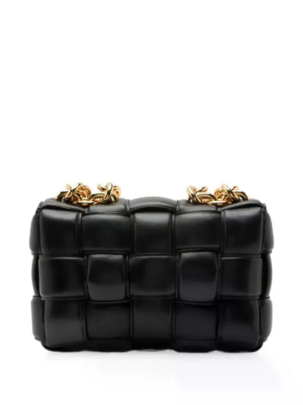 Bottega Veneta Maxi Cassette Chain Shoulder Bag