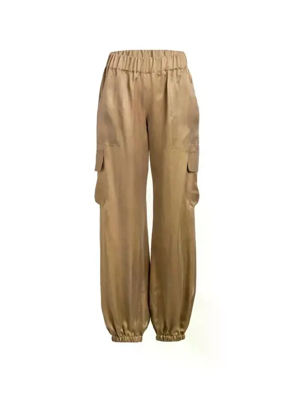Silvia Tcherassi Cargo Pants - Neutrals