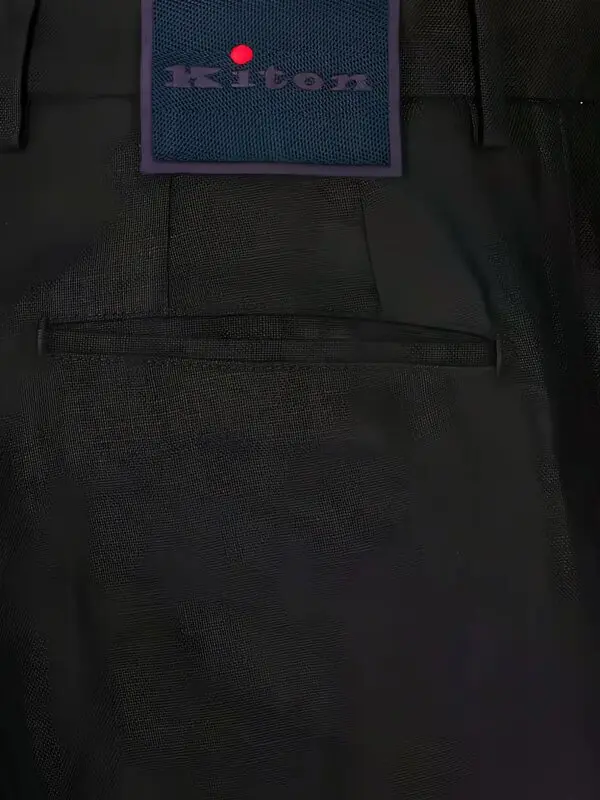 Kiton Linen Cargo Shorts