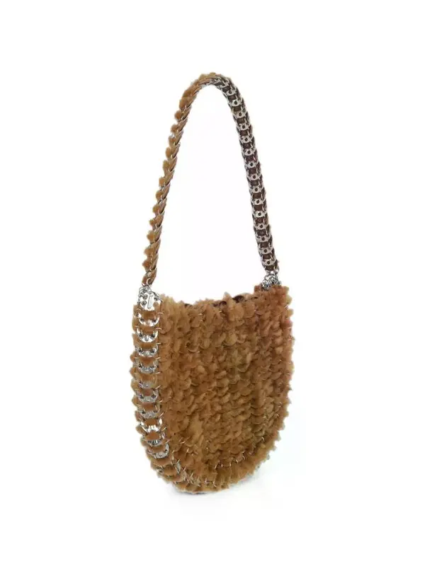 Rabanne Chain-strap Shoulder Bag - Brown