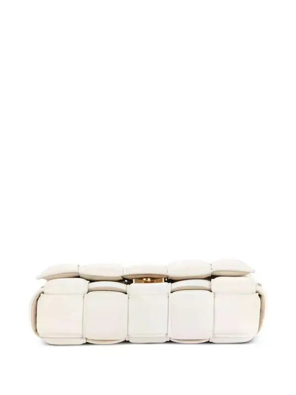 Bottega Veneta Padded Cassette Chain Cross Body Bag - Neutrals