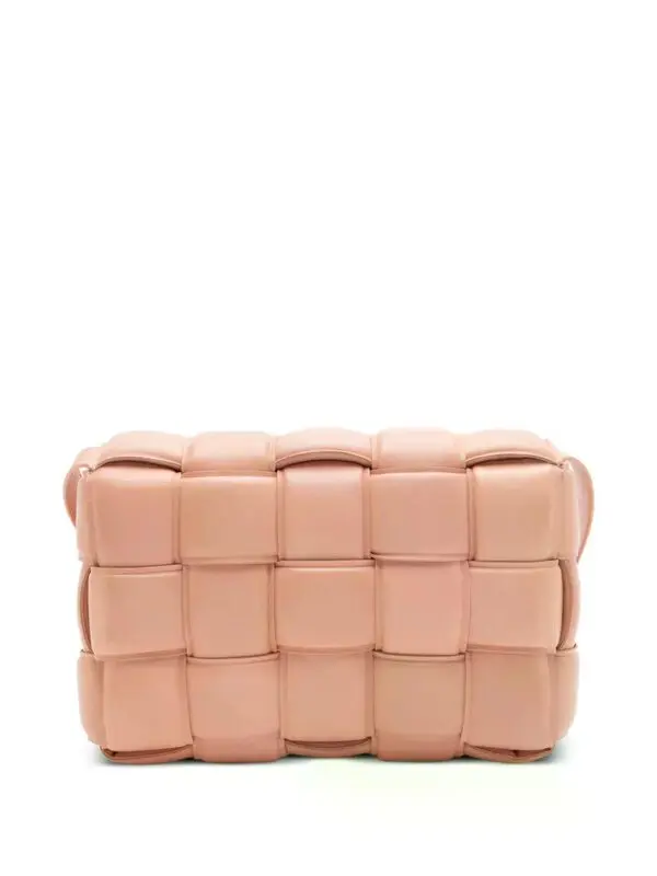 Bottega Veneta Padded Cassette Cross Body Bag - Pink