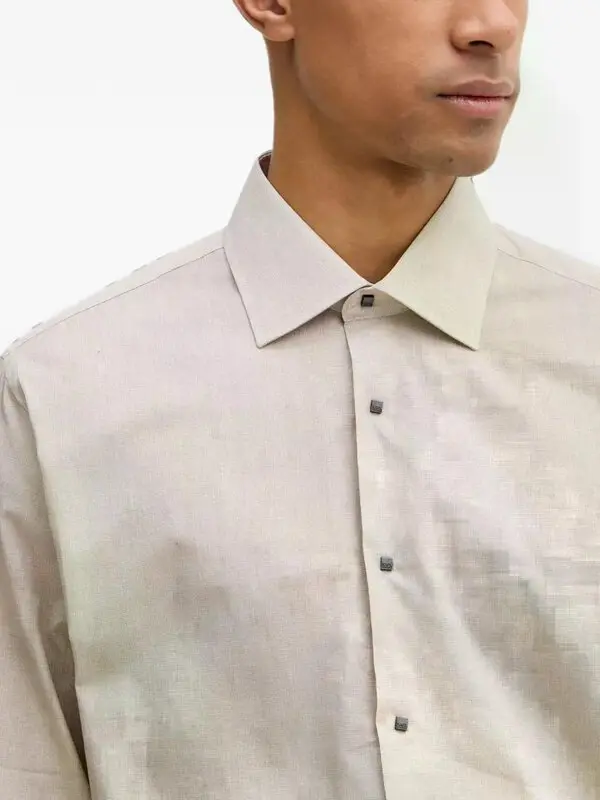 Karl Lagerfeld Logo-plaque Long-sleeve Shirt