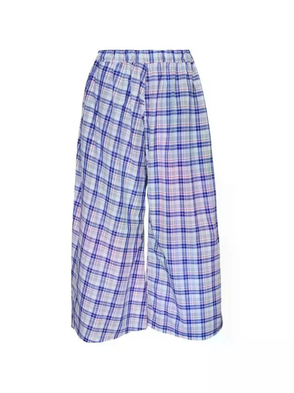 Sofie D'hoore Checked Wide-leg Trousers