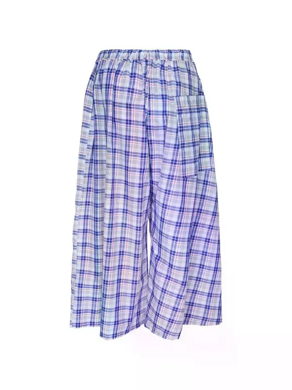 Sofie D'hoore Checked Wide-leg Trousers