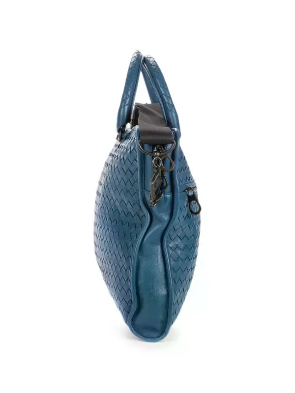 Bottega Veneta Intrecciato Weave Briefcase Bag