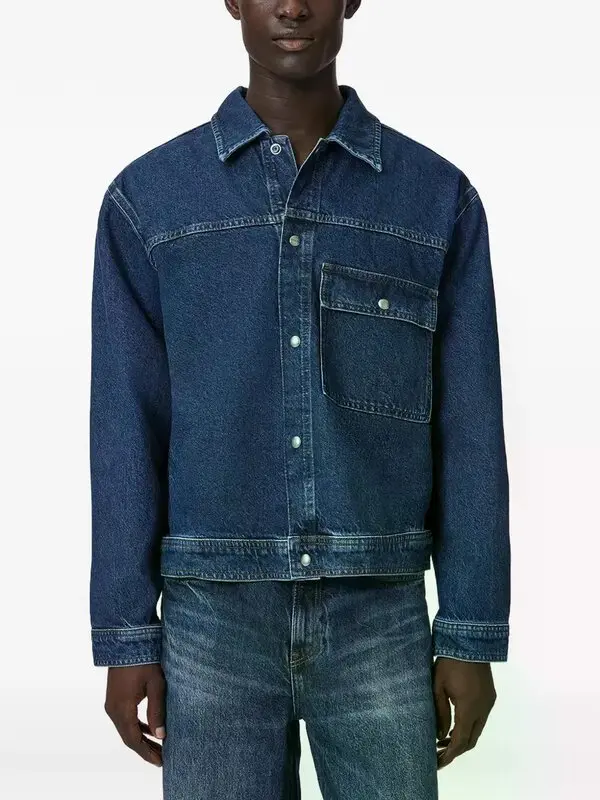 ALLSAINTS Cast Chest-pocket Denim Jacket