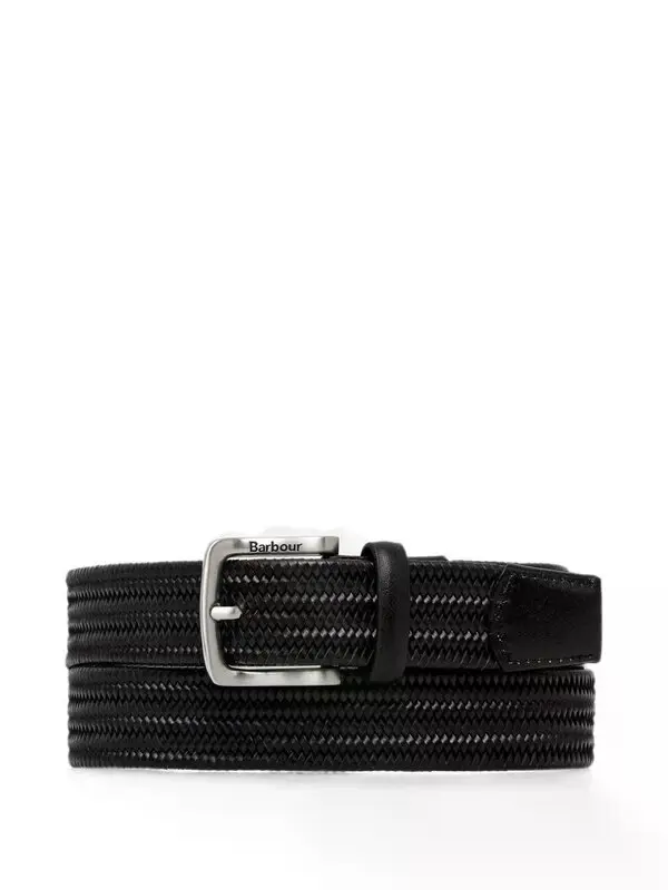 Barbour Braided Belt - Black
