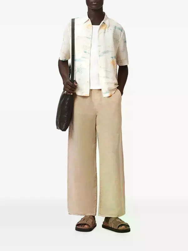 ALLSAINTS Korten Loose-fit Trousers - Neutrals