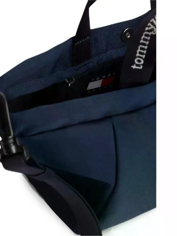 Tommy Hilfiger Logo Patch Drawstring Shoulder Bag