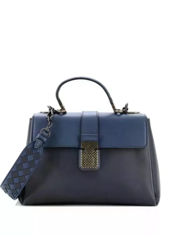 Bottega Veneta Piazza Top Handle Bag - Blue