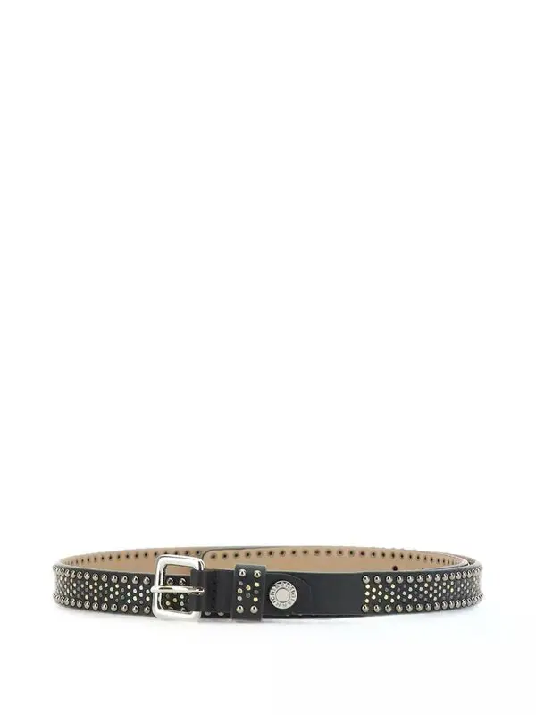 GIANNI CHIARINI Studded Leather Belt
