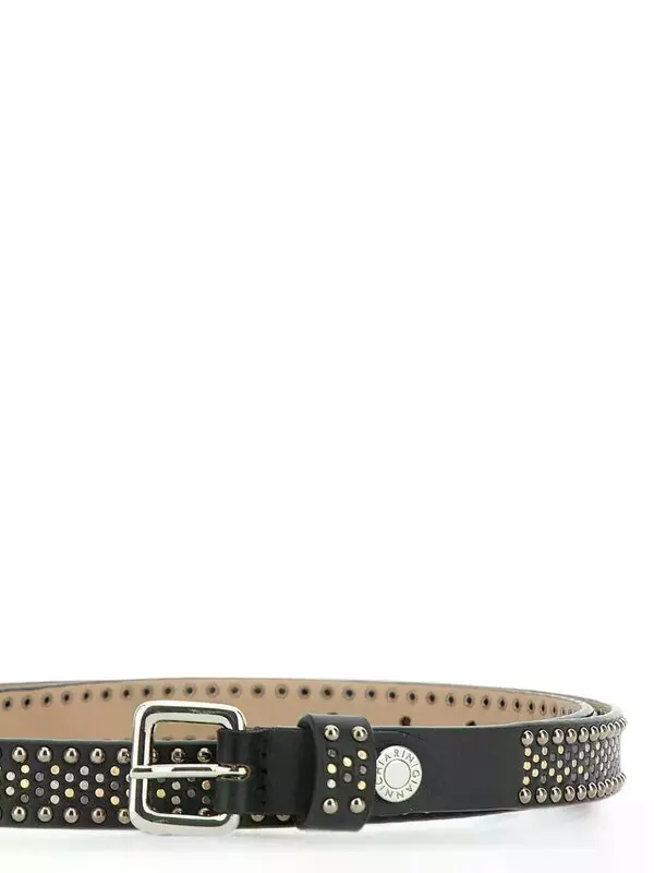 GIANNI CHIARINI Studded Leather Belt