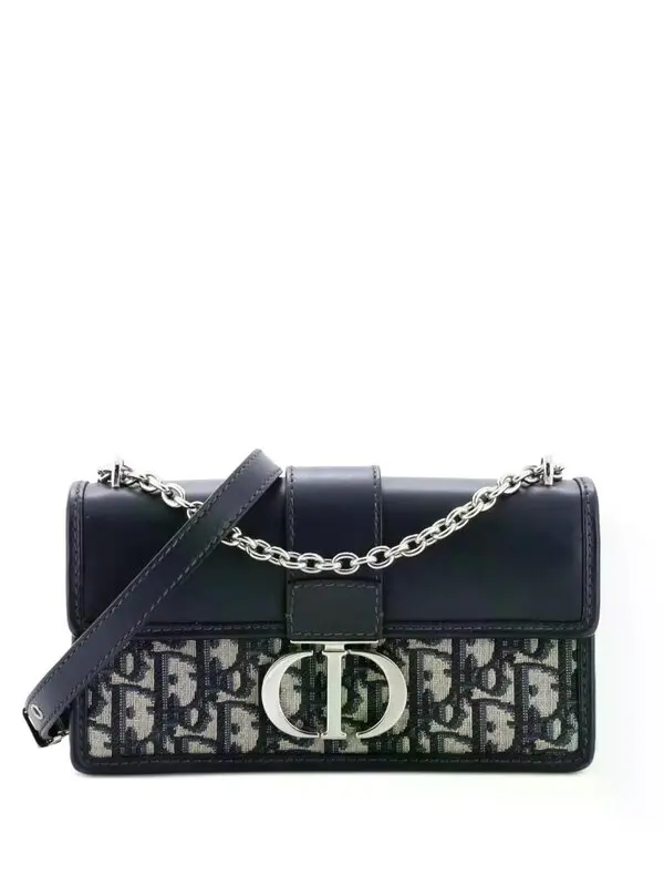 Dior 30 Montaigne East West Shoulder Bag - Blue