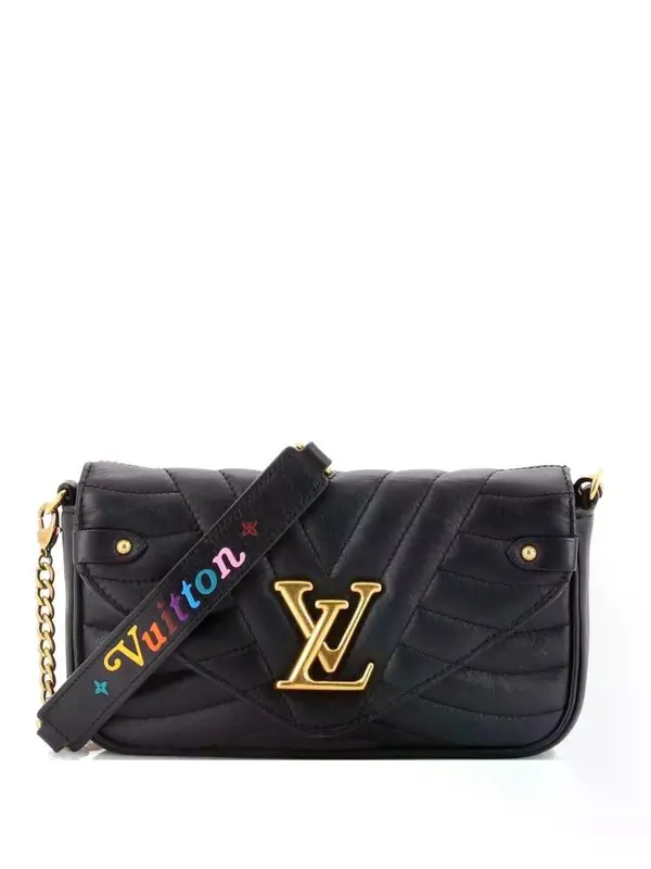 LOUIS VUITTON New Wave Chain Pochette - Black