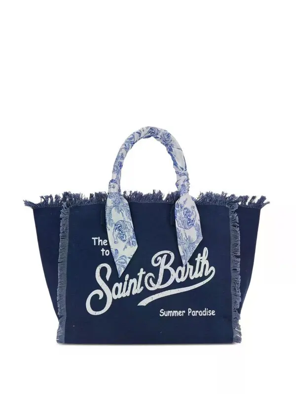 MC2 SAINT BARTH Logo-print Tote Bag