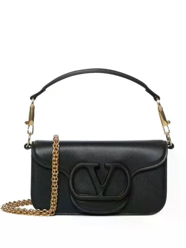 Valentino Garavani Small Locò Shoulder Bag - Black