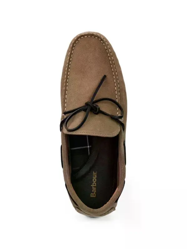 Barbour Courage Driving Leather Boat Shoes