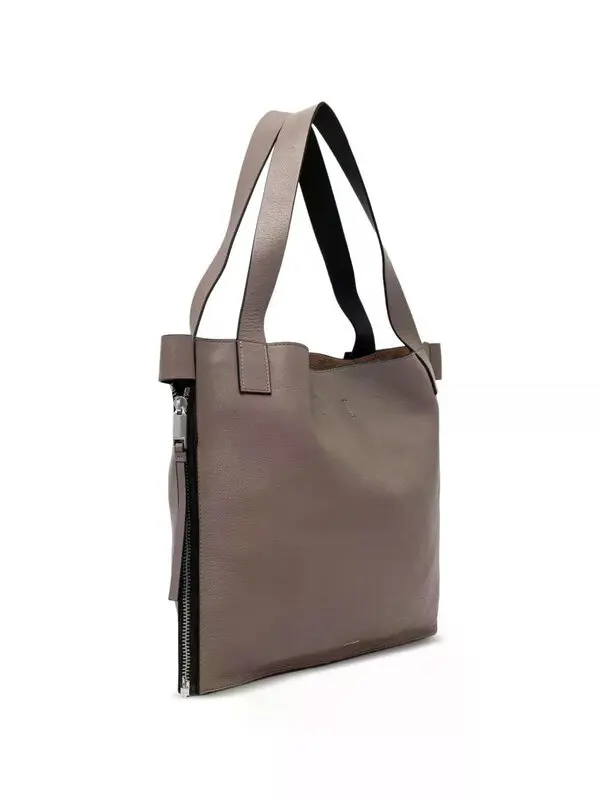 ALLSAINTS Marlo Leather Side-zip Tote Bag