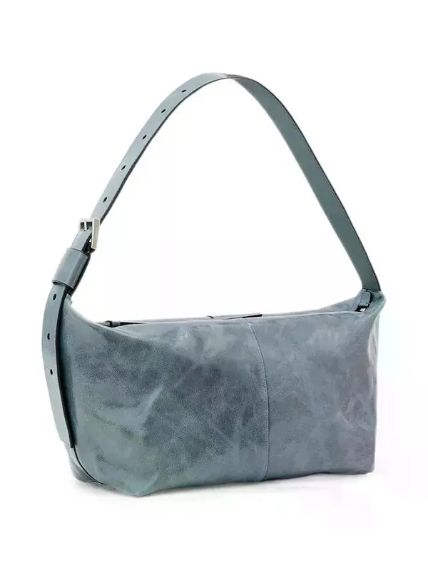 ALLSAINTS Jean Rey Multi-zip Leather Shoulder Bag - Blue