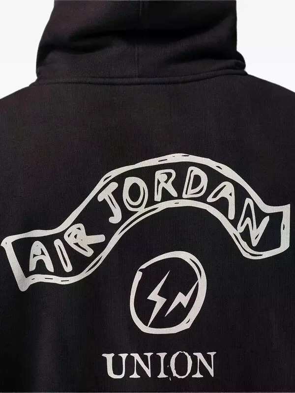 JORDAN Fragment X Union Jacket - Black