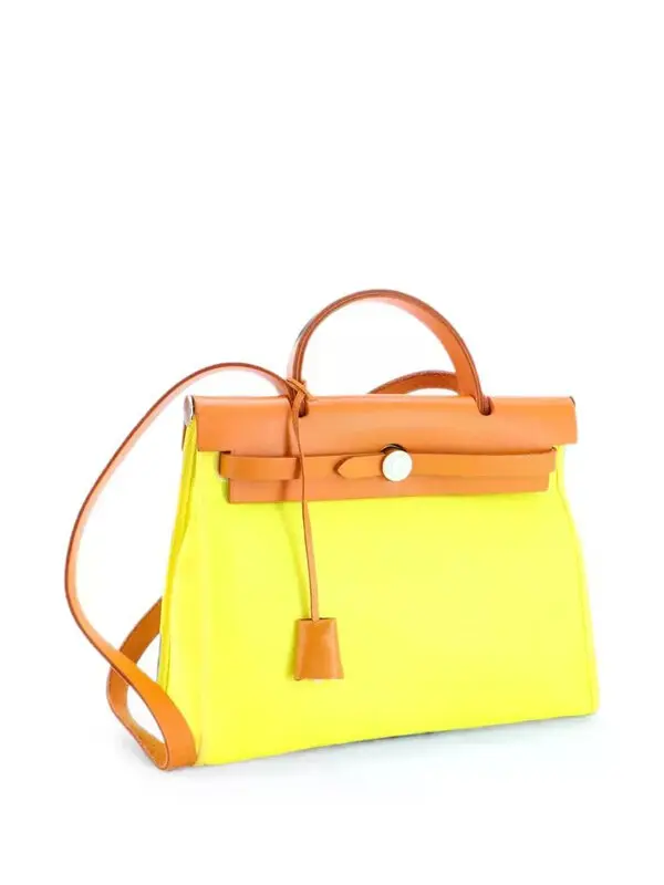 Hermès Herbag Zip Berline Shoulder Bag - Brown