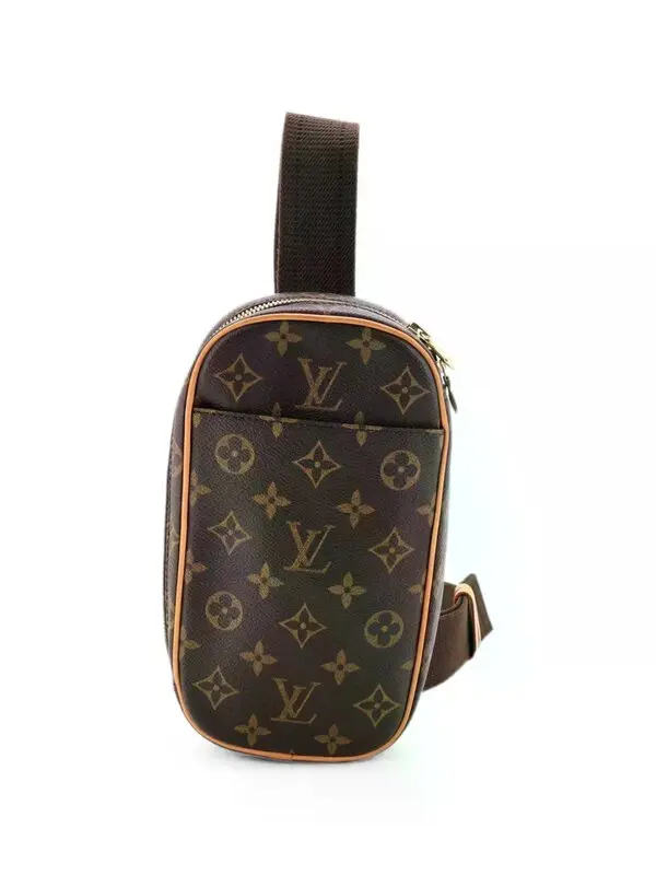 LOUIS VUITTON Pochette Gange Monogram Canvas Belt Bag