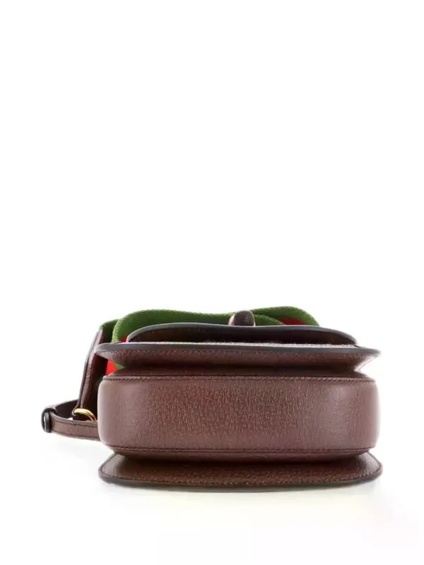 Gucci Jumbo Gg Canvas Mini Crossbody Bag - Brown