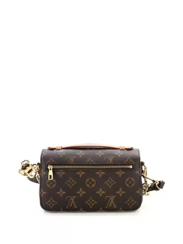 LOUIS VUITTON Pochette Metis Monogram Canvas East West Bag - Brown