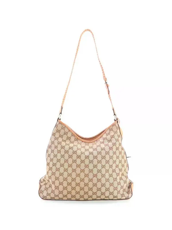 Gucci Marrakech Gg Canvas Medium Hobo Bag