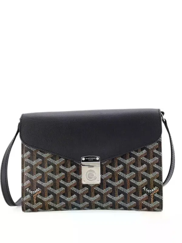 Goyard Chypre Wallet On Strap - Black