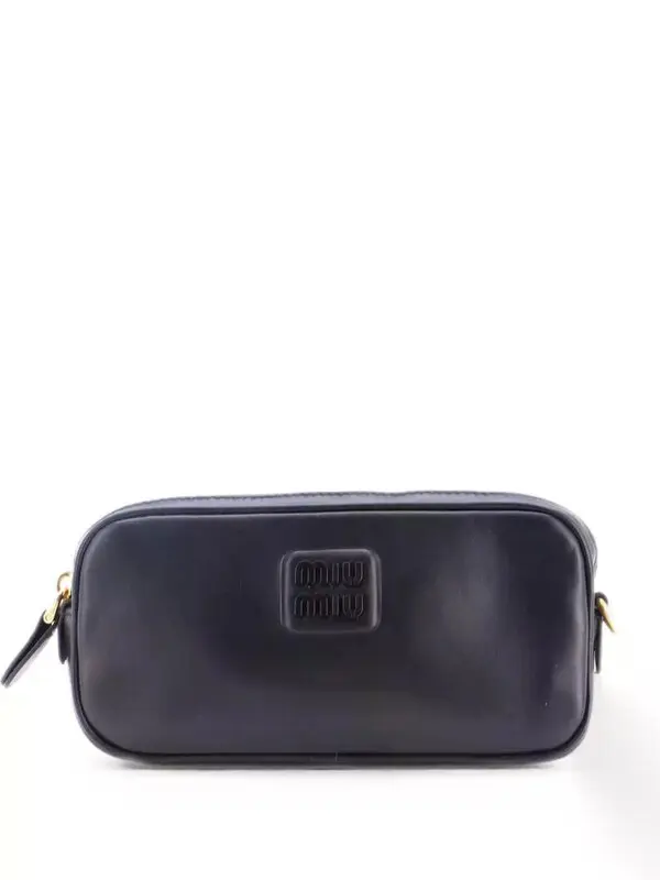 Miu Miu Softy Leather Small Belt Bag - Black