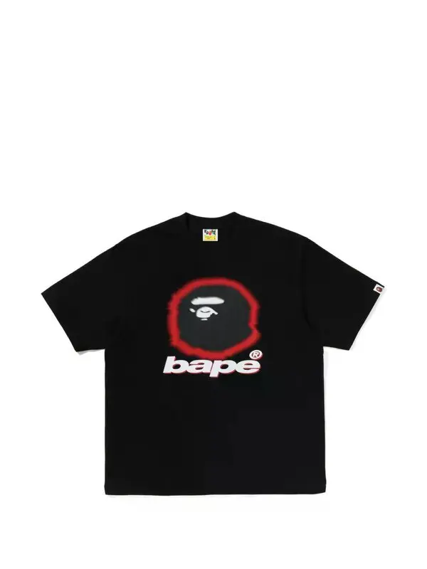 A BATHING APE Ape Head Logo-print T-shirt