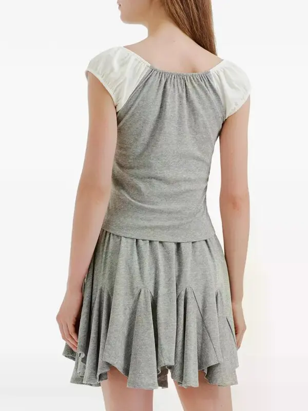 B+AB Embellished Top And Skirt Set