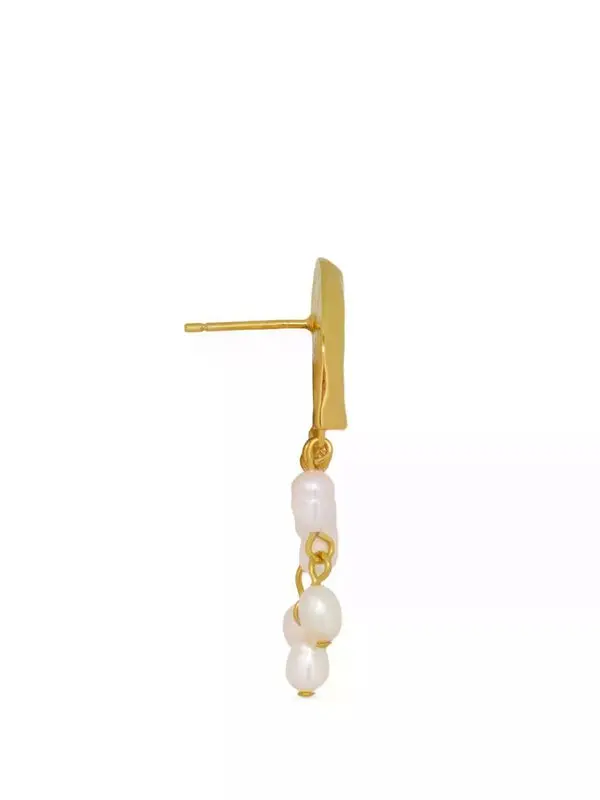 OTTOMAN HANDS Shell-pearl Beaded Earrings