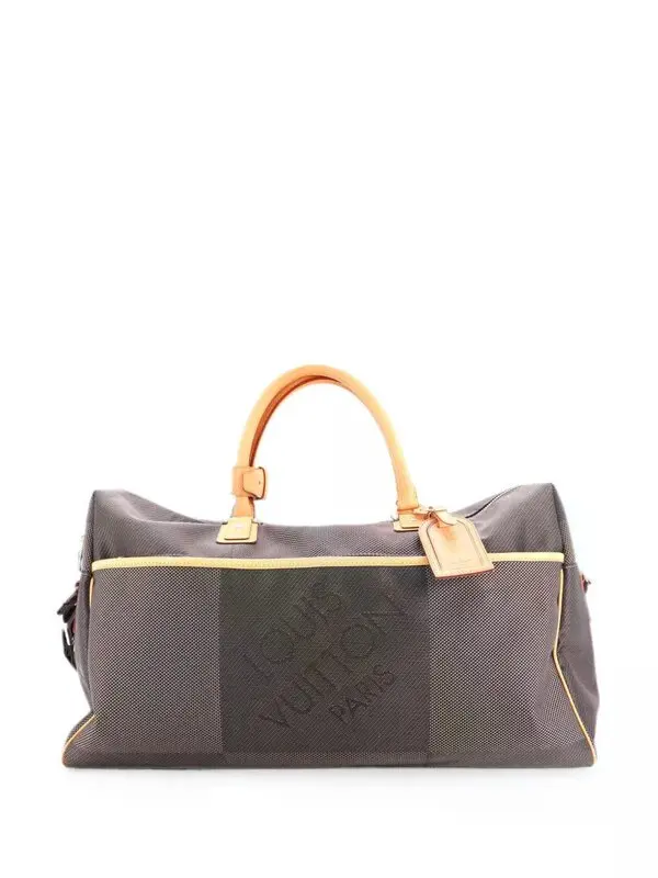 LOUIS VUITTON Albatros Duffle Bag In Damier Géant Canvas - Neutrals