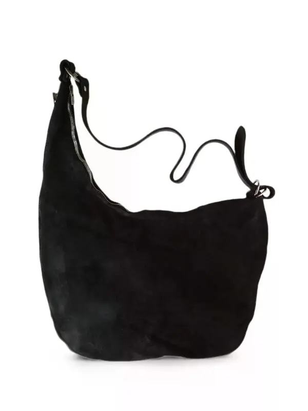 Guidi Suede Tote Bag - Black