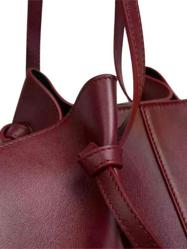 Yuzefi Mochi Knotted Leather Tote Bag