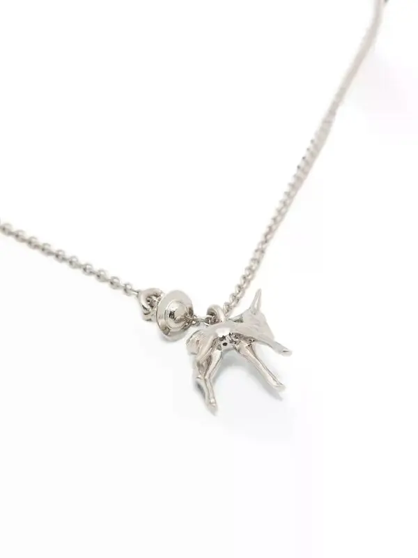 VIVIENNE WESTWOOD Small Monette Deer Pendant Necklace