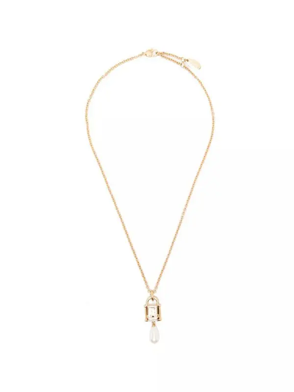 VIVIENNE WESTWOOD Celestia Orb Padlock Necklace - Gold