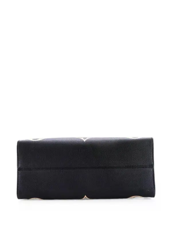 LOUIS VUITTON Monogram Empreinte Giant Onthego Mm Shoulder Bag - Black